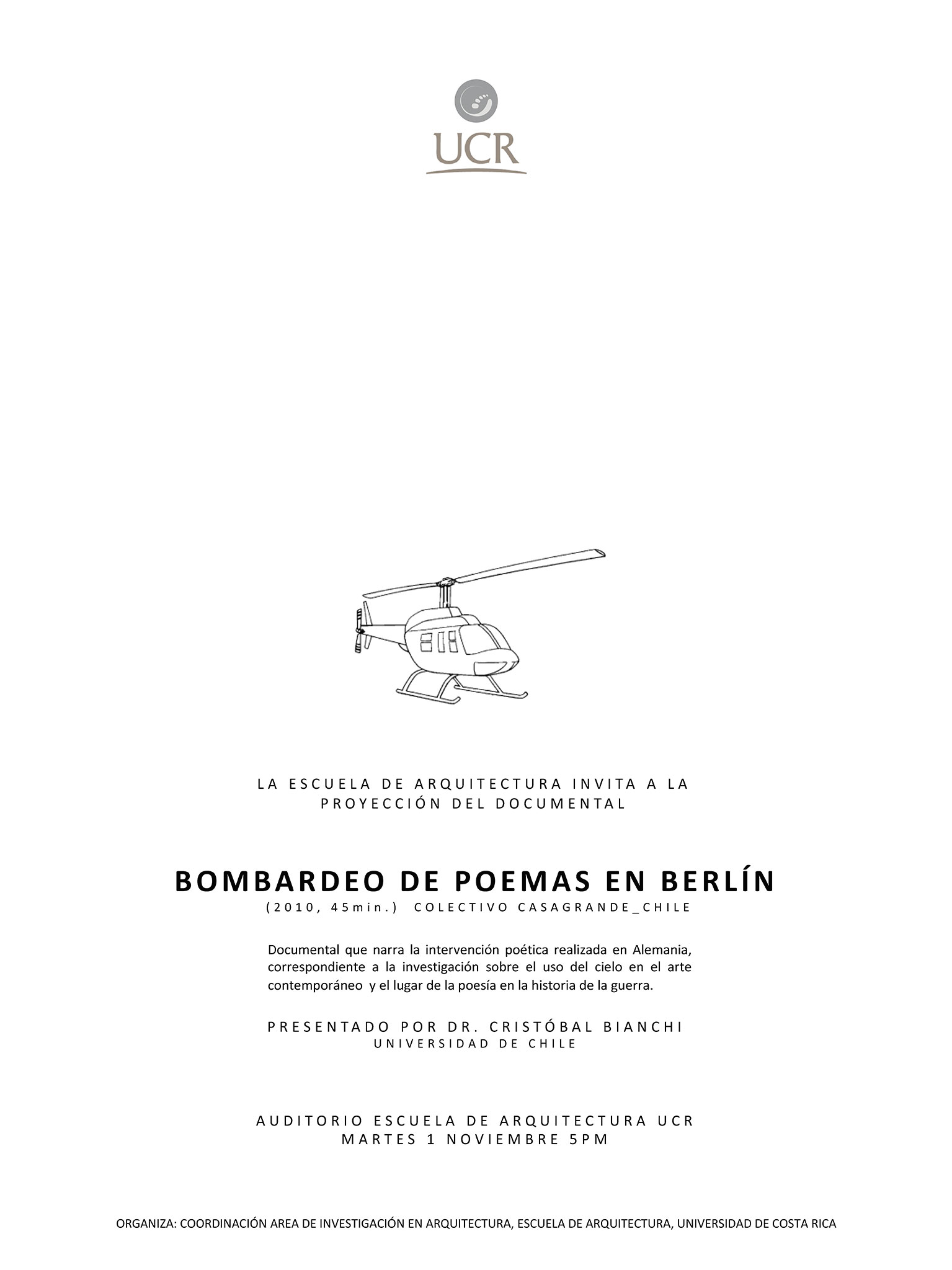 Bombing of Poems in Berlin - Valeria Guzmán Verri